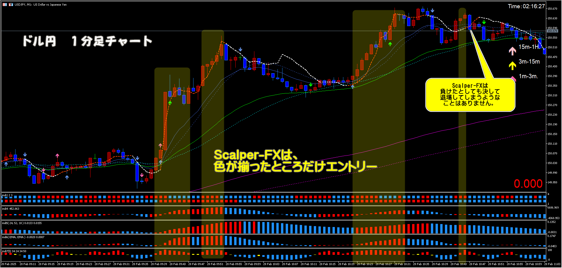 エントリータイミング No.9 | Scalper-FX Entry Point